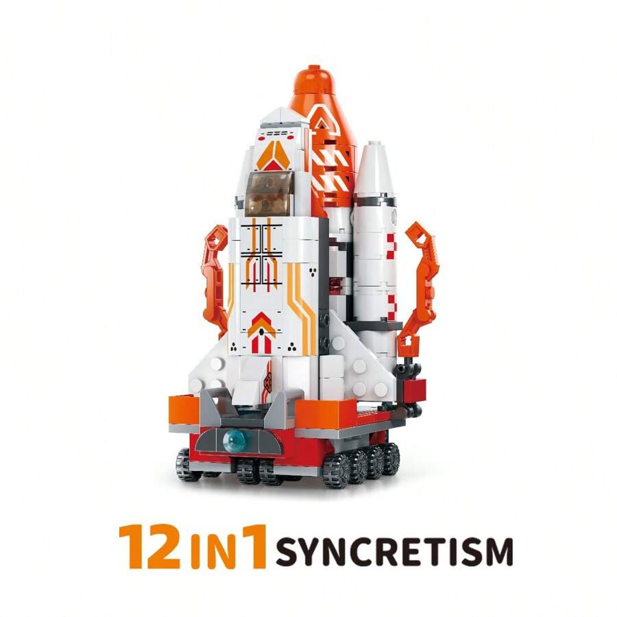 12-In-1 Space Rocket Capsule Toy Vending Machine Game For Kids ...