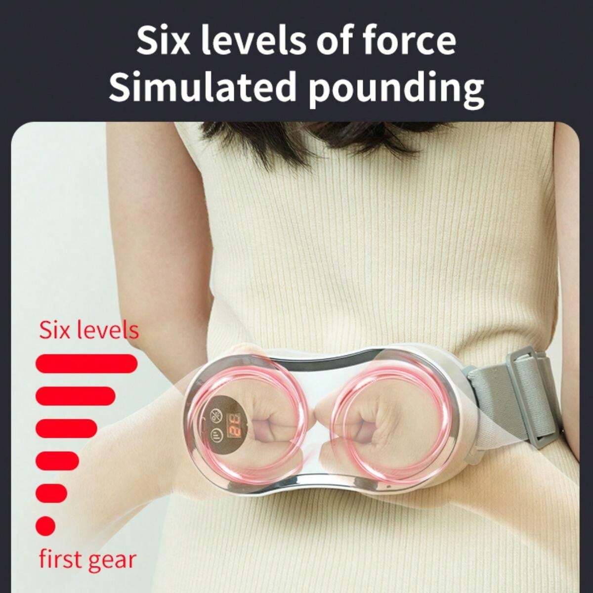 Automatic Abdominal Massager, Electric Massage Belt For Knead The Belly ...