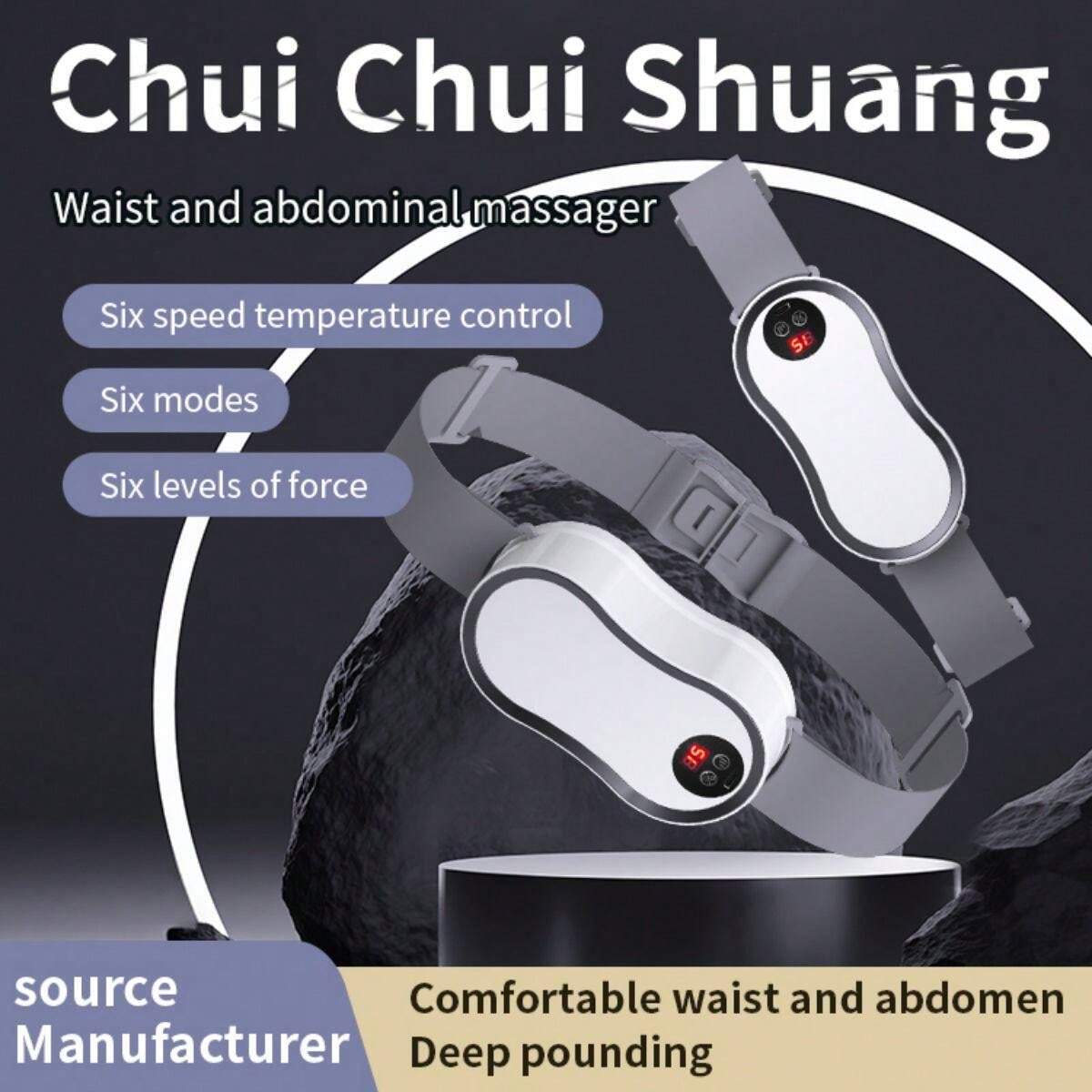 Automatic Abdominal Massager, Electric Massage Belt For Knead The Belly ...