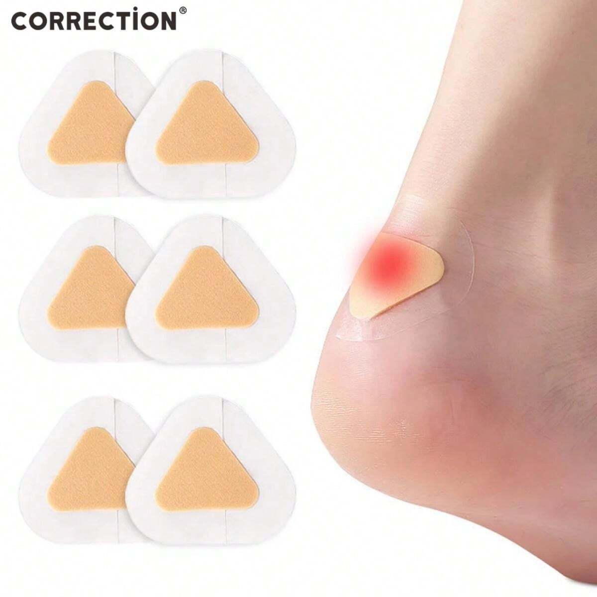 20pcs Gel Heel Protector Foot Patches Adhesive Blister Pad Heel Liner ...