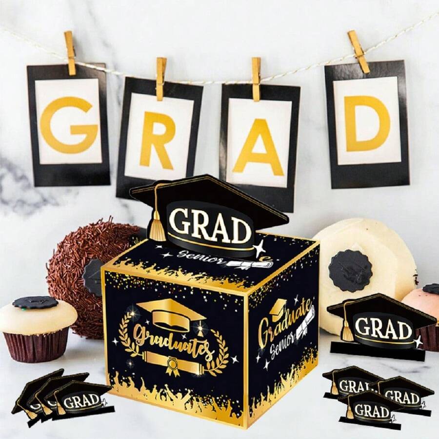 2024 Graduation Season Money-Surprise Gift Box, Graduation Party ...