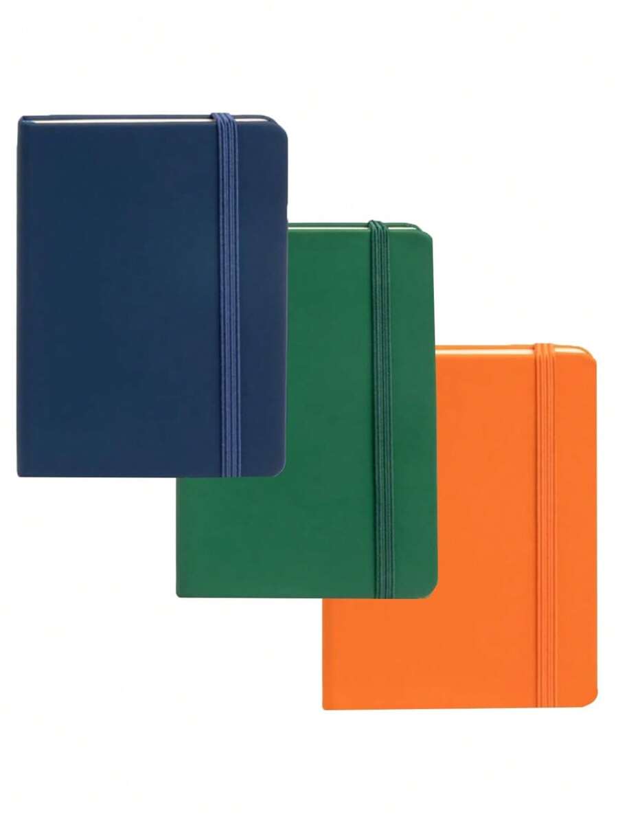 Simply Genius A6 Pocket Size Mini Notebooks With Hardcover - Ruled ...