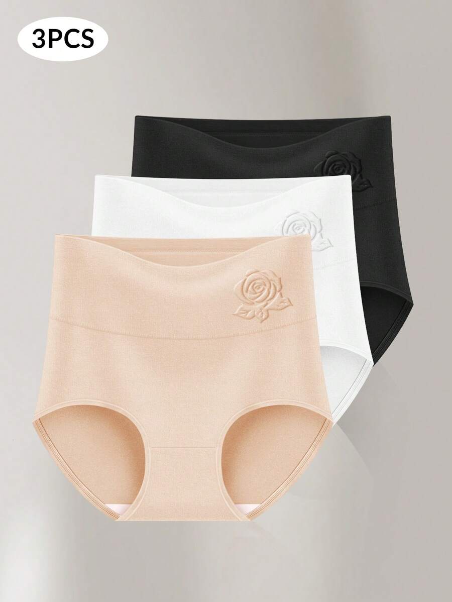 Conjunto de 3 piezas de ropa interior femenina de talla grande, cómoda ...