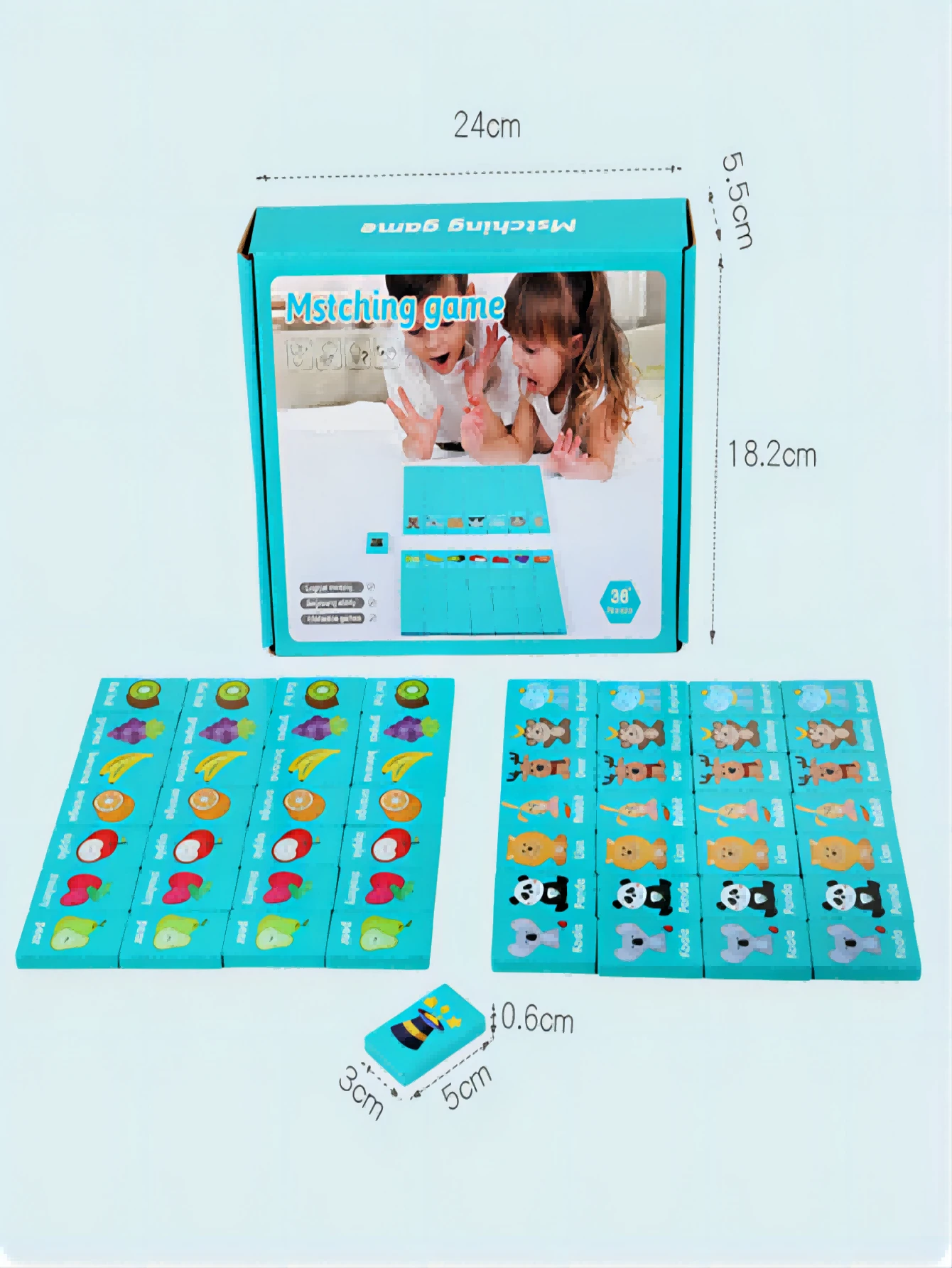 Wooden Matching And Linking Solitaire Game, Great For Training Children ...