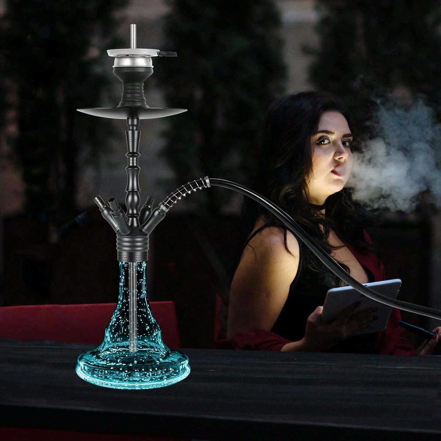Luxury Hookah Set With Accessories For Nightclub & KTV | SHEIN EUR