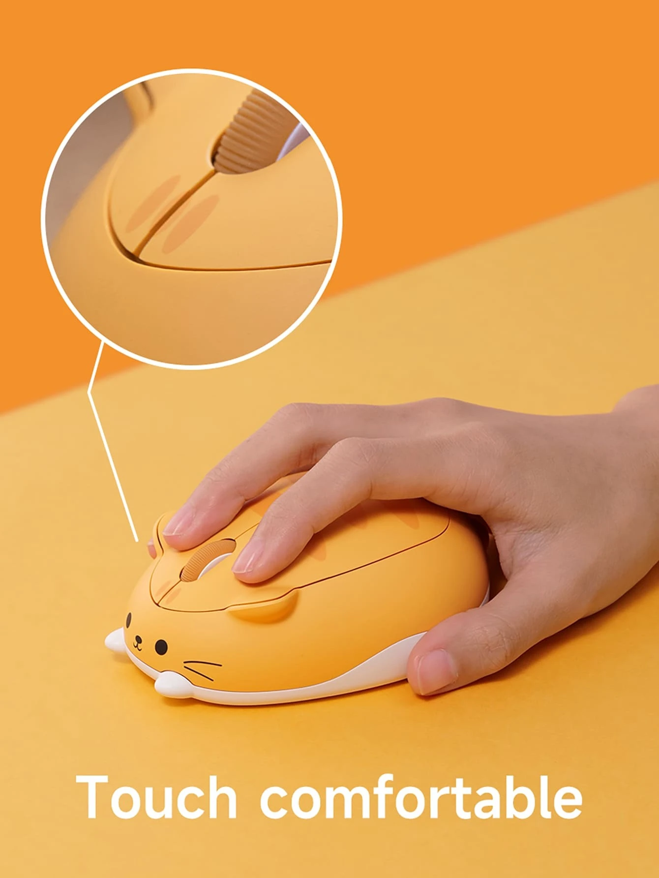 MONSGEEK AKKO Cat Wireless Mouse Portable Performance 2.4G Wireless ...