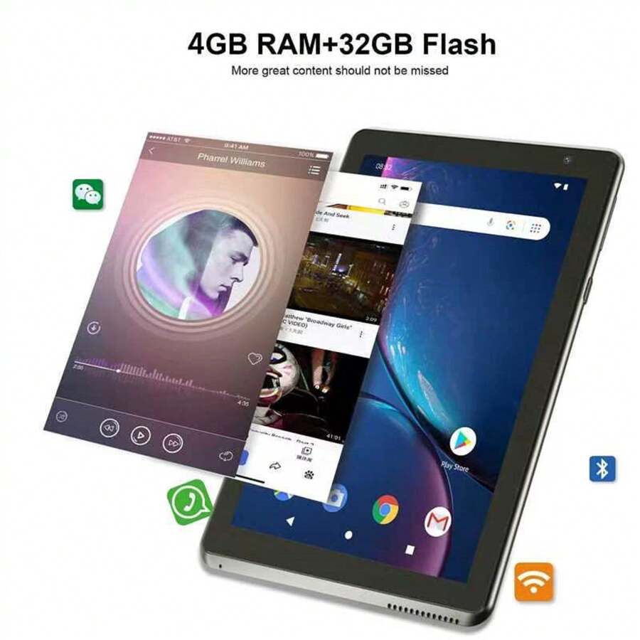 Android Tablet 7 Inch, Android 12.0 Tableta 32GB Storage 512GB SD ...