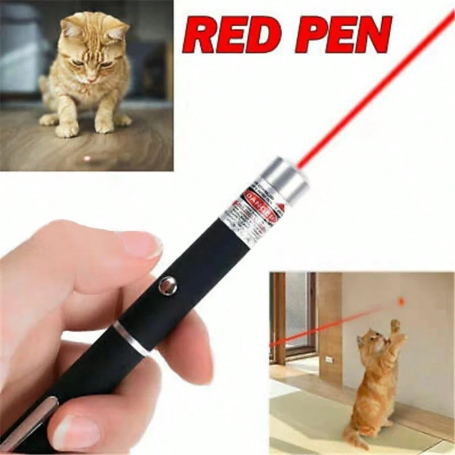 1 pièce Pointeur laser rouge, stylo laser à point unique rouge, stylo ...