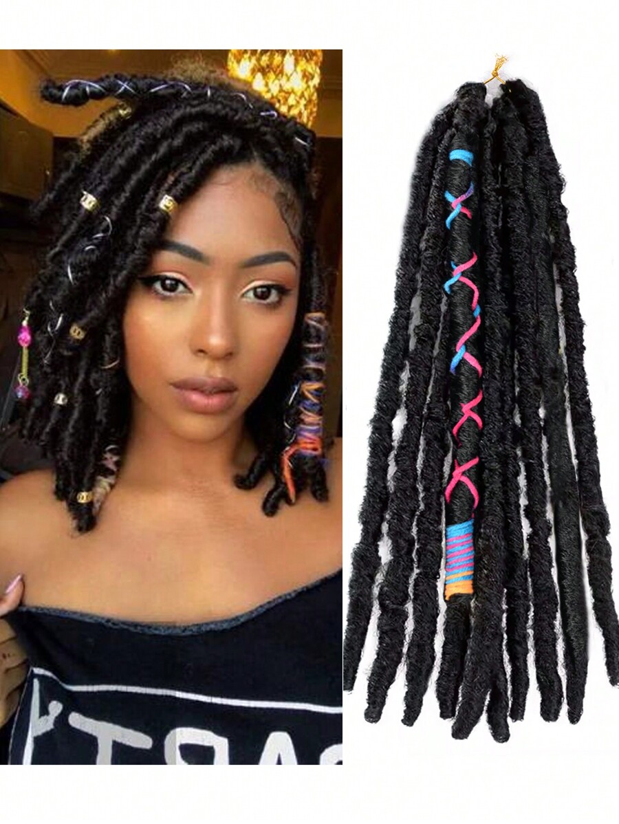 Rochet Hair 10 Strands Faux Locs 14 Inches Soft Locs Pre-Twisted Locs ...