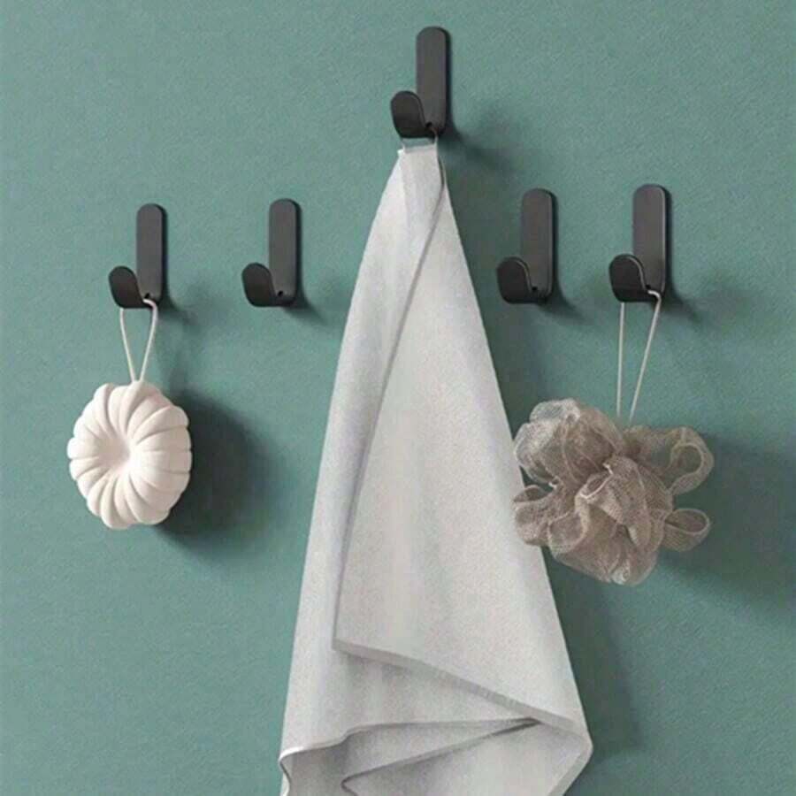 6pcs ABS Adhesive Hooks For Home, Including Door, Shoe Cabinet ...