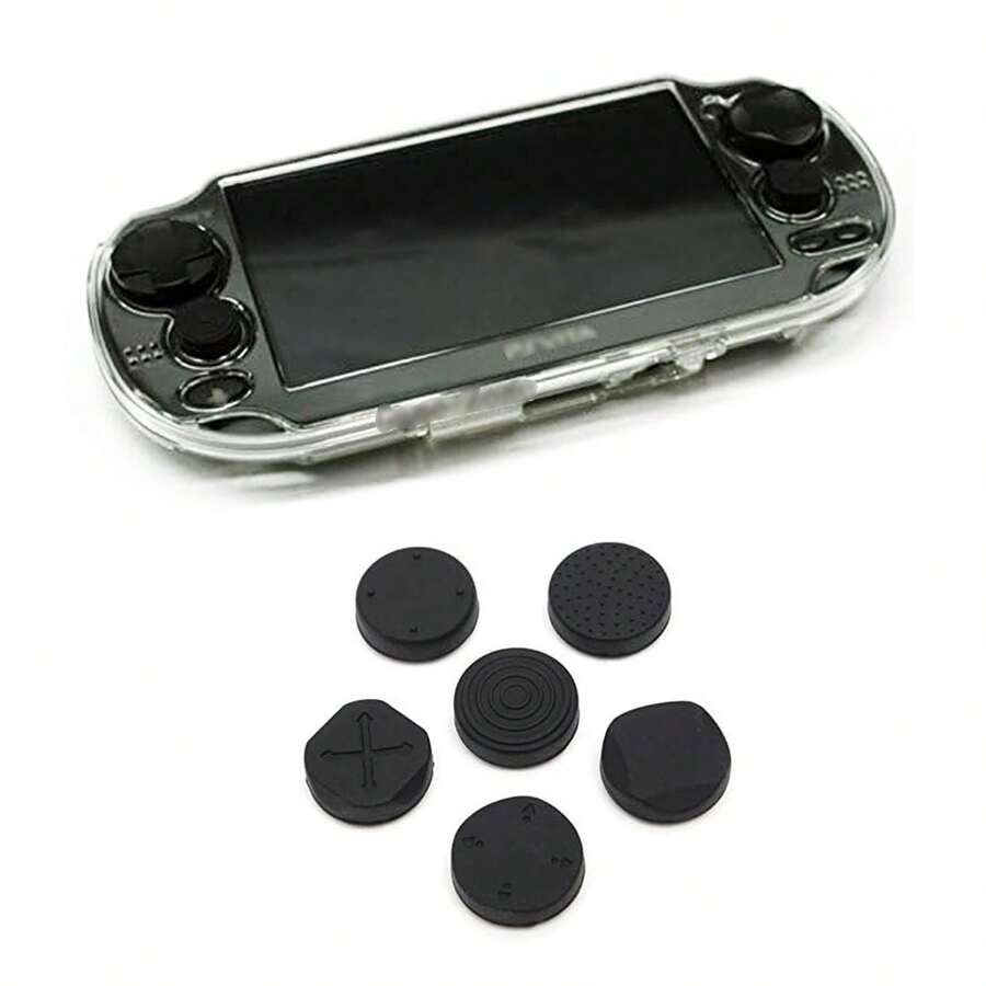 6pcs Silicone Thumb Grip Joystick Cap Cover Analog Stick Thumbstick For ...