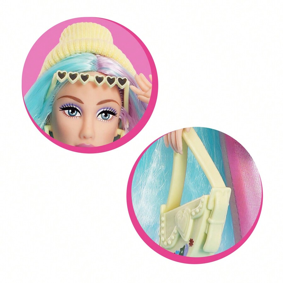 Defa Lucy 11.5-Inch Fashion Doll With Multiple Joints, Streetwear ...