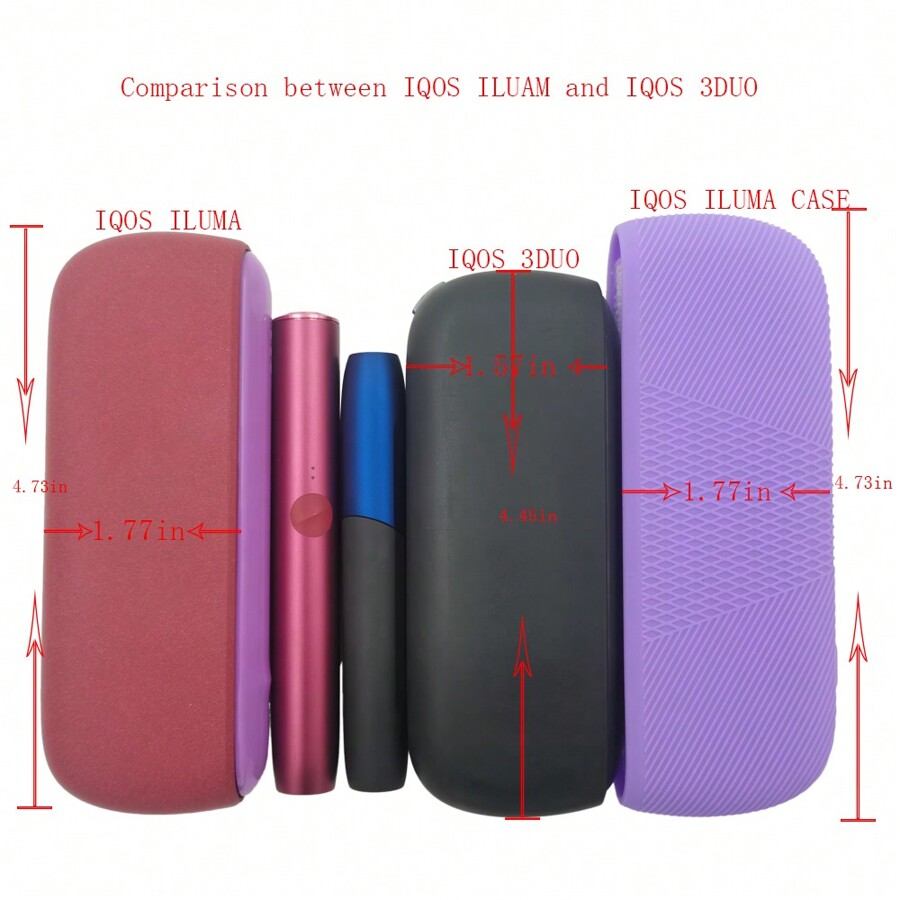 Colors Iqos Iruma Silicone Cover Decoration Accessories For Iqos Iluma ...