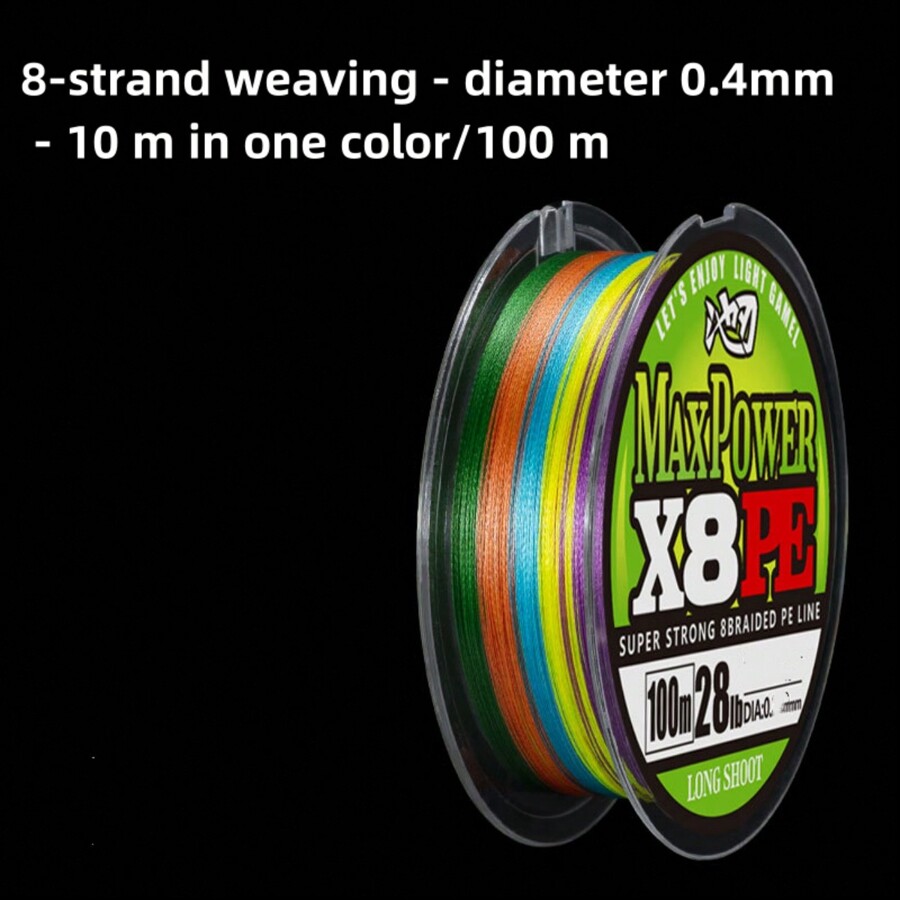 1pc Fishing Line For Lure Casting And Long Distance Casting (Red, One ...