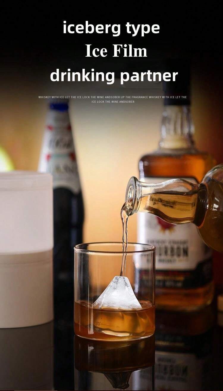 DIY Iceberg Shaped 3D Model Ice Tray, Perfect For Iced Drinks And ...