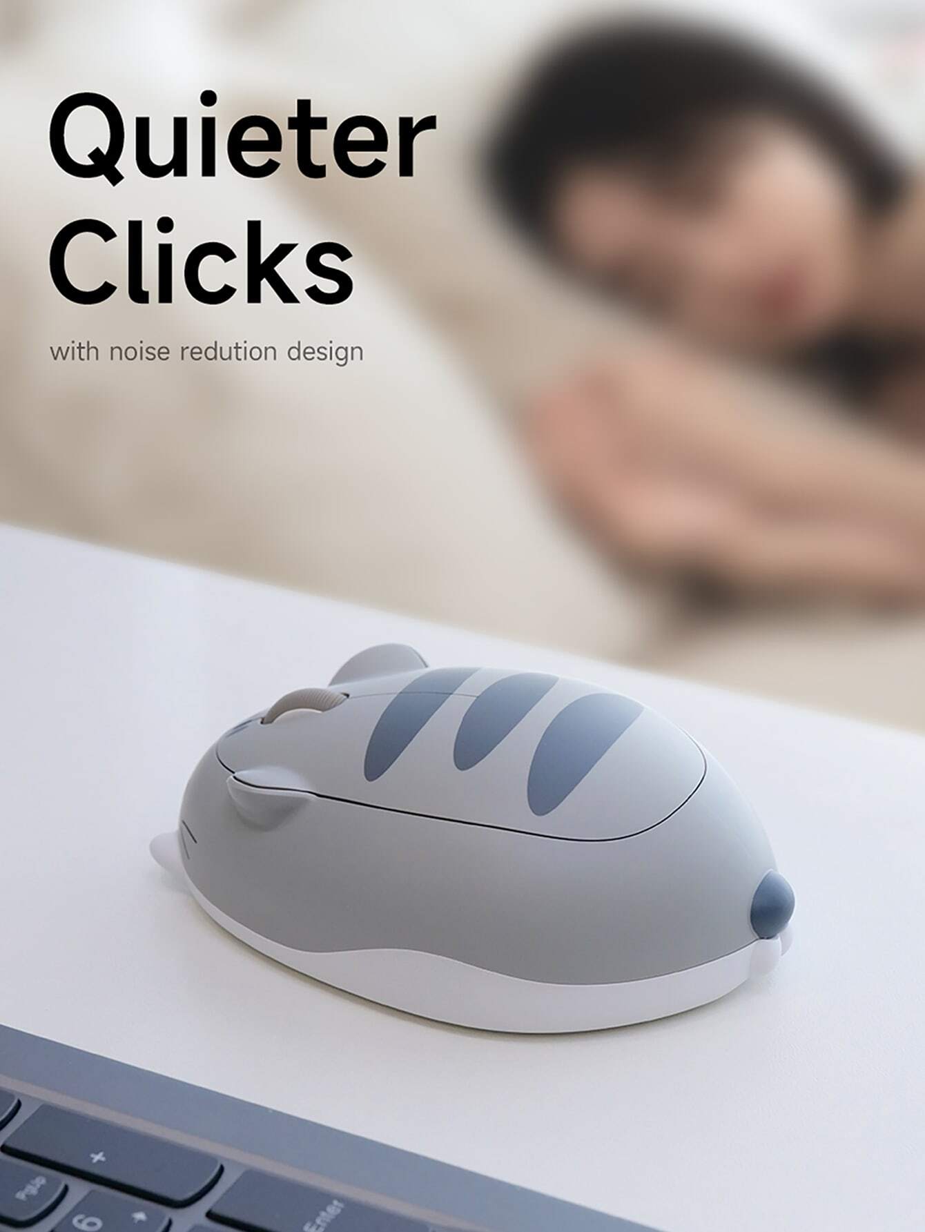 MONSGEEK AKKO Cat Wireless Mouse Portable Performance 2.4G Wireless ...