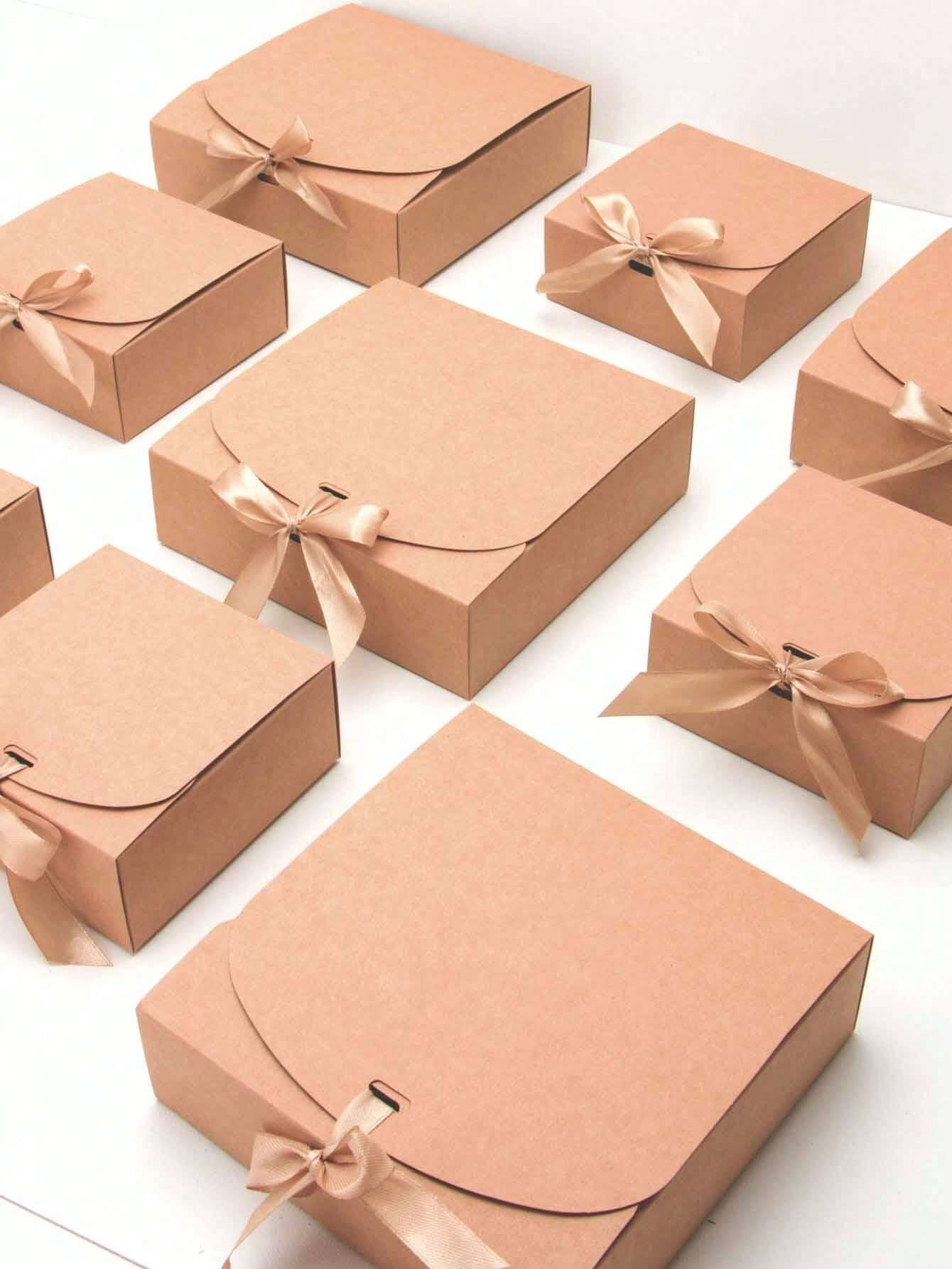 Conjunto de 4 cajas para galletas, pan, dulces y pastelería, adecuadas ...