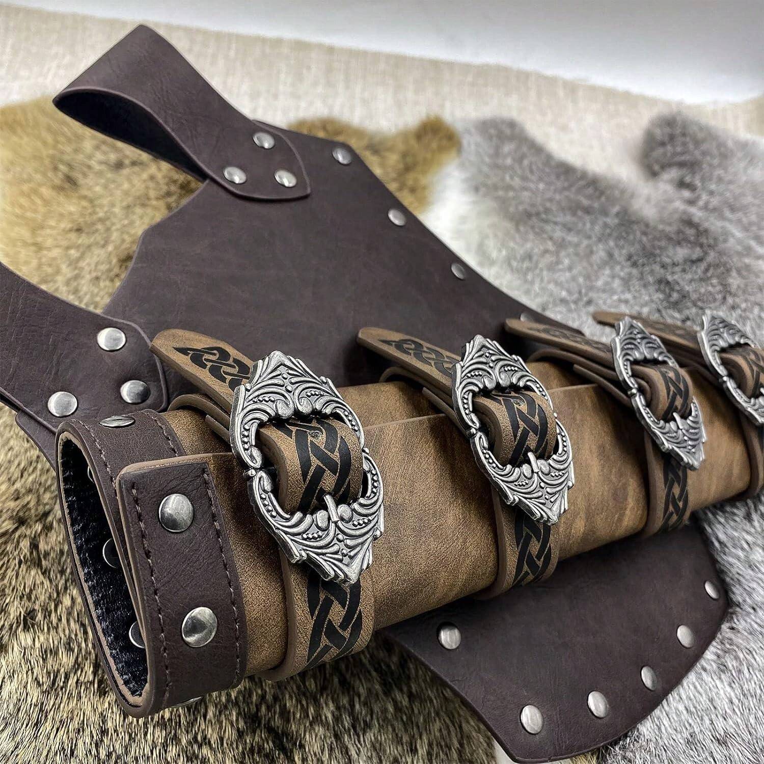 Medieval Faux Leather Sword Frog, Vintage Middle Ages Sword Holster ...