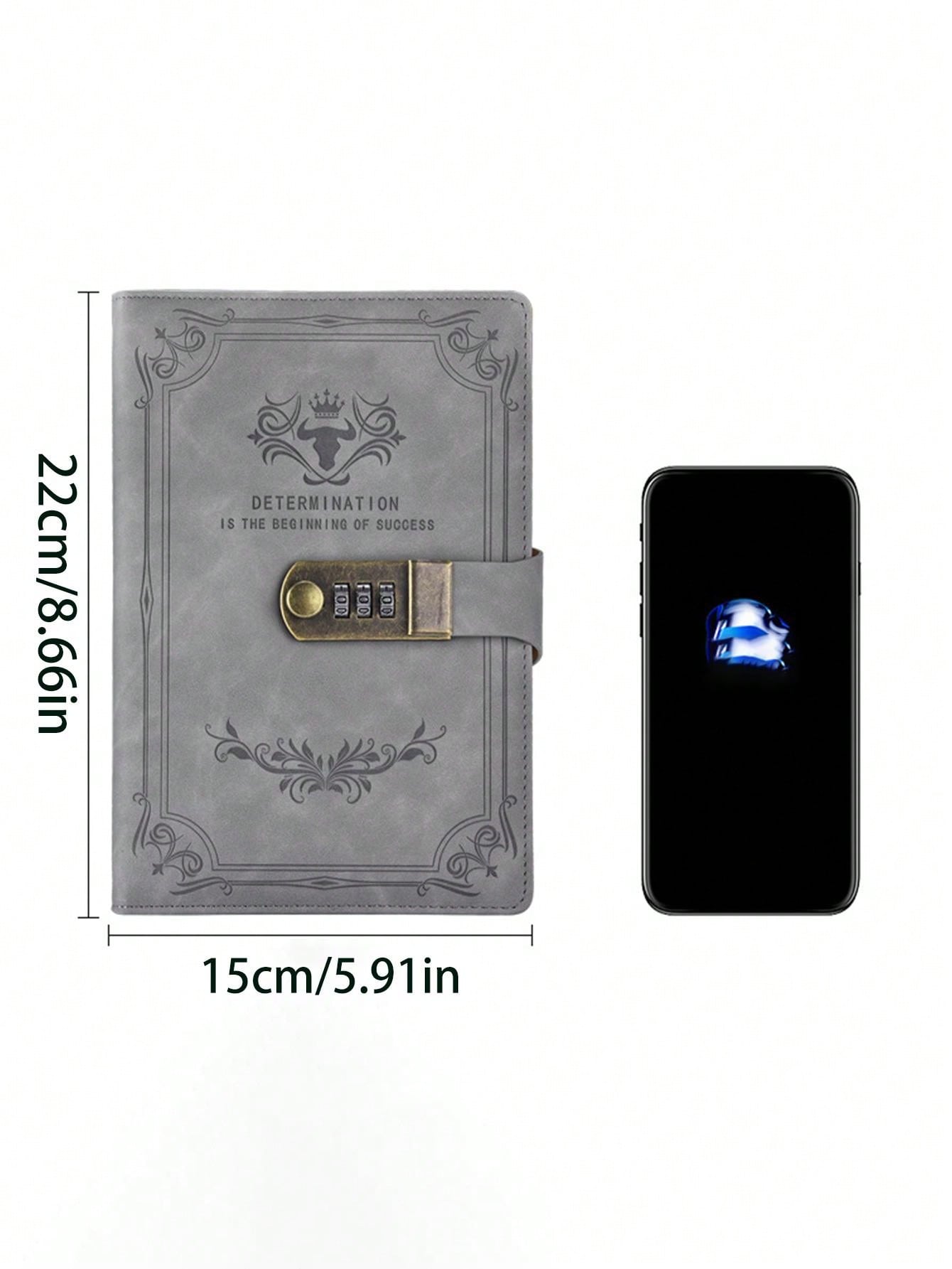 1pc Vintage Design Cover Notebook | SHEIN USA