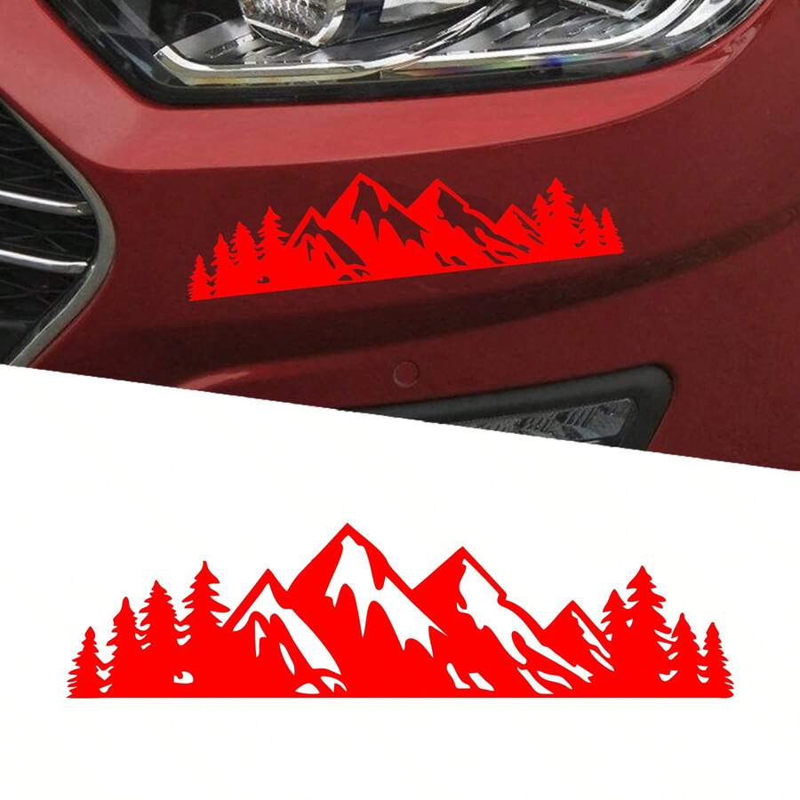 Hot Selling Car Stickers Forest Snow Mountain Off-Road Modified Car ...