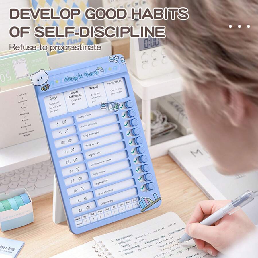 Self-Discipline Planner/Self-Discipline Artifact/Behavior Habit ...