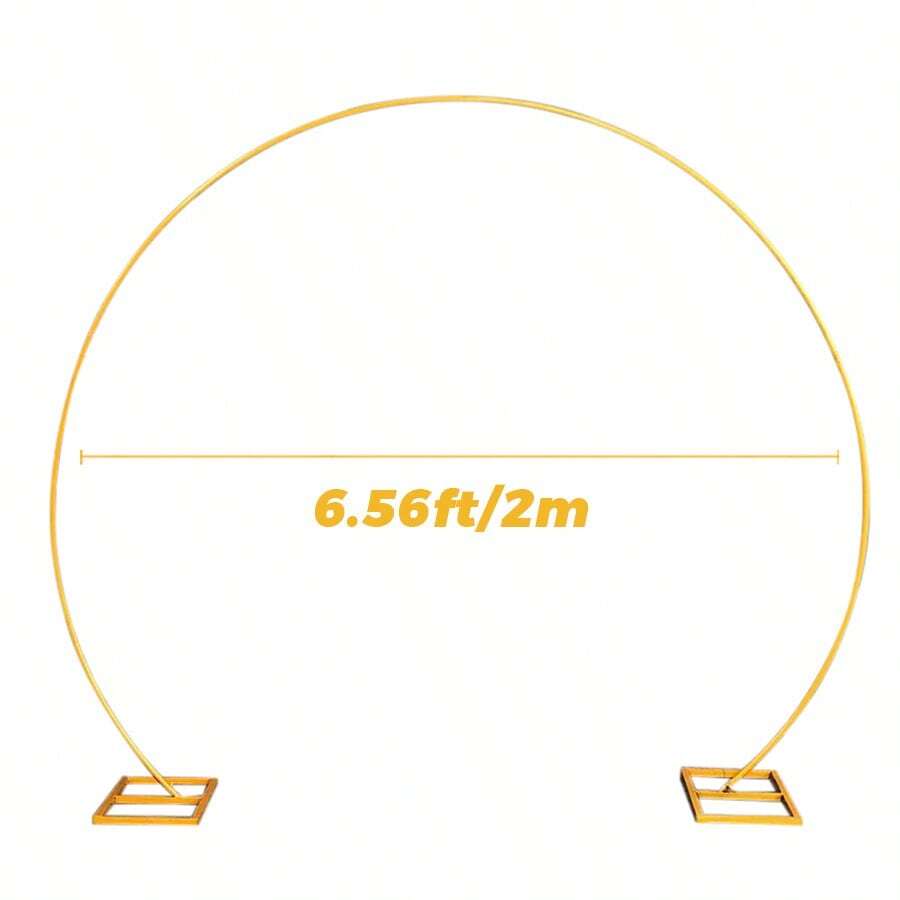 1pc Metal Balloon Arch Frame 8.2ft (2.5m) Half-Circle Wedding Backdrop ...