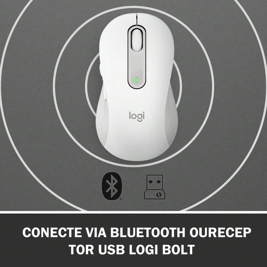 Logitech M650 L Full Size Wireless Mouse ,For Large Sized Hands, Silent ...