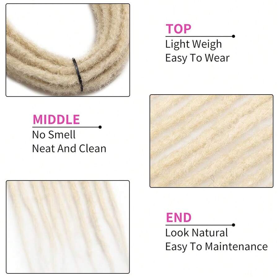 Dreadlocks Extensions Goddess Locs Crochet Hair For Women 10 Strands ...