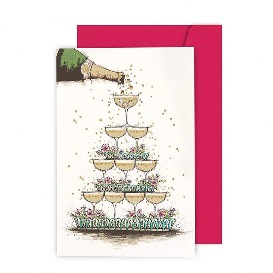 1pc Red Envelope, Party Invitation, Funny Greeting Card, Birthday Card ...