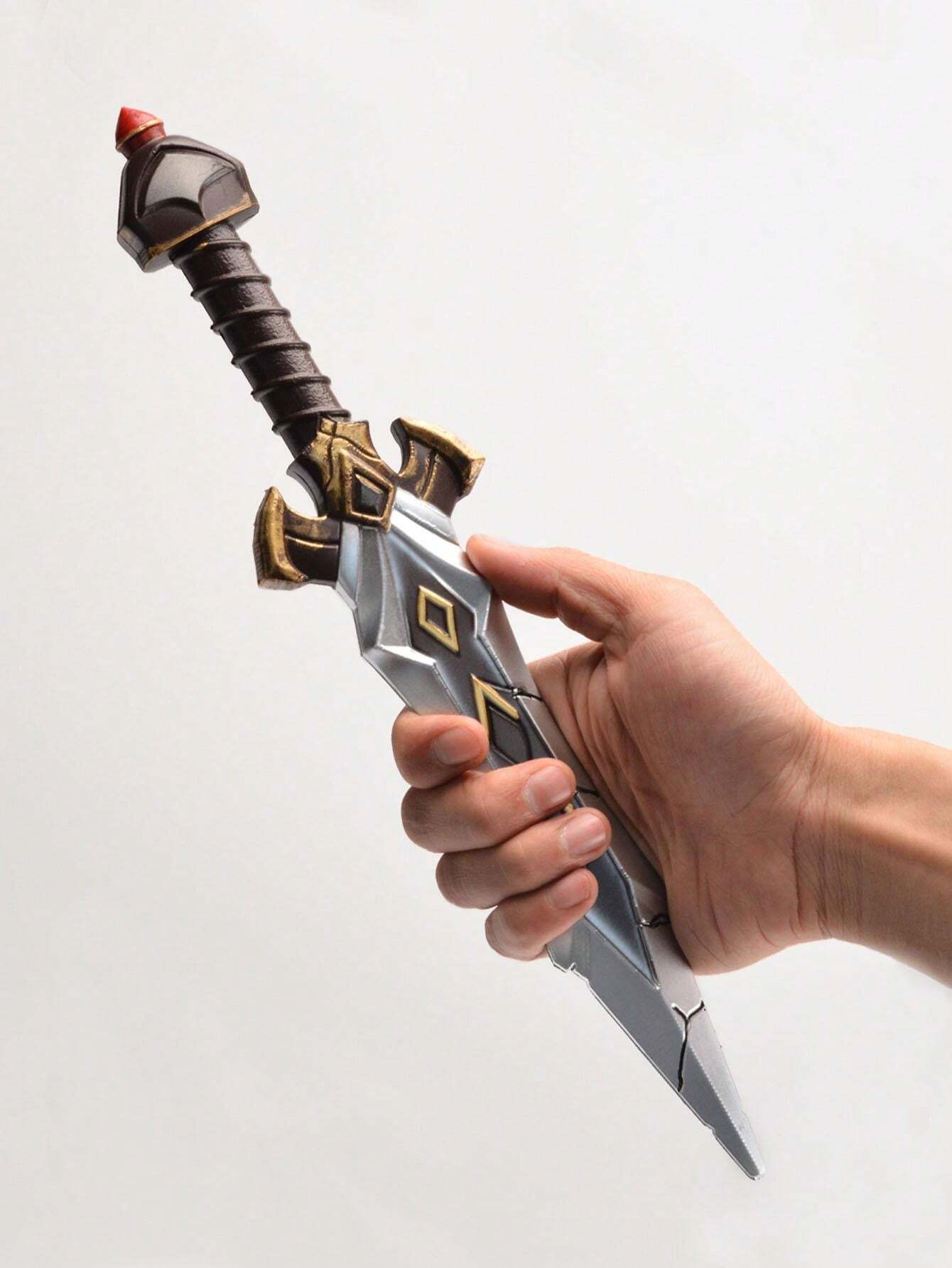 1pc 13.77 Inches PU Foam Small Dagger Medieval Retro Weapon, Available ...