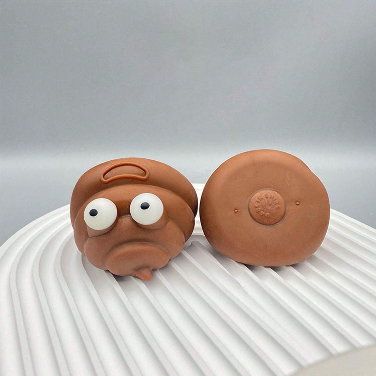 Funny & Interesting TPR Decompression Toy, Stress Relief Squishy Poop ...