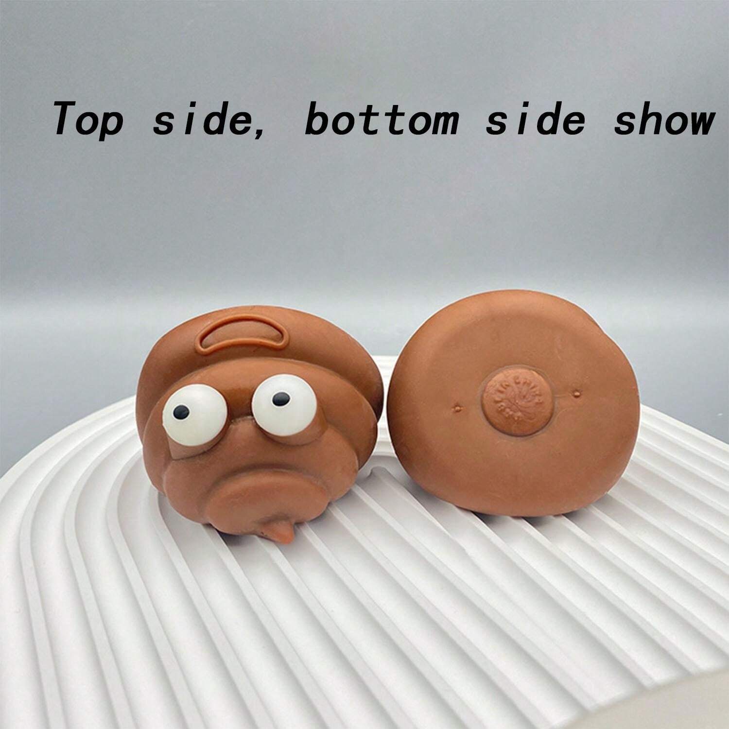 Funny & Interesting TPR Decompression Toy, Stress Relief Squishy Poop ...