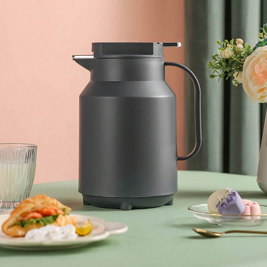 1pc 1.5L High Borosilicate Glass Inner Thermal Insulated Flask Vacuum ...