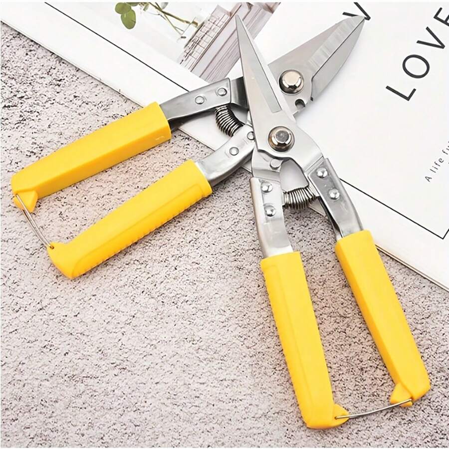 Industrial Scissors, Tin Snips For Cutting Stainless Steel Sheet And ...
