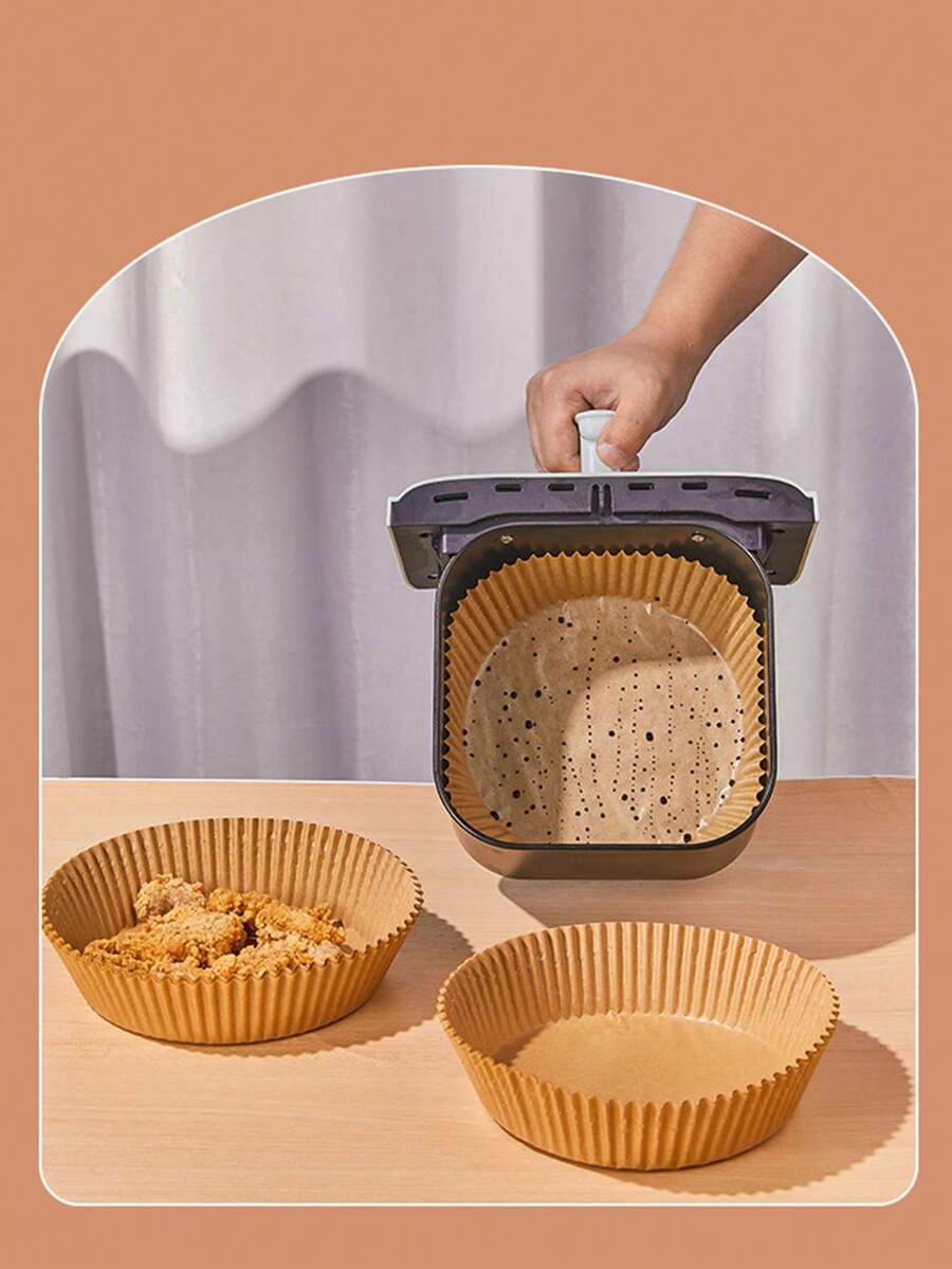 Air Fryer Parchment Paper, BBQ Baking Greaseproof Paper, Clean ...