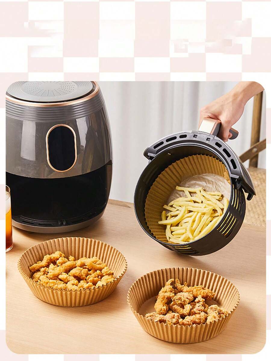 Air Fryer Parchment Paper, BBQ Baking Greaseproof Paper, Clean ...