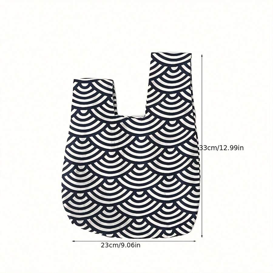 Japanese Style Lunch Box Bag, Handheld Bento Bag, Traditional Japanese ...