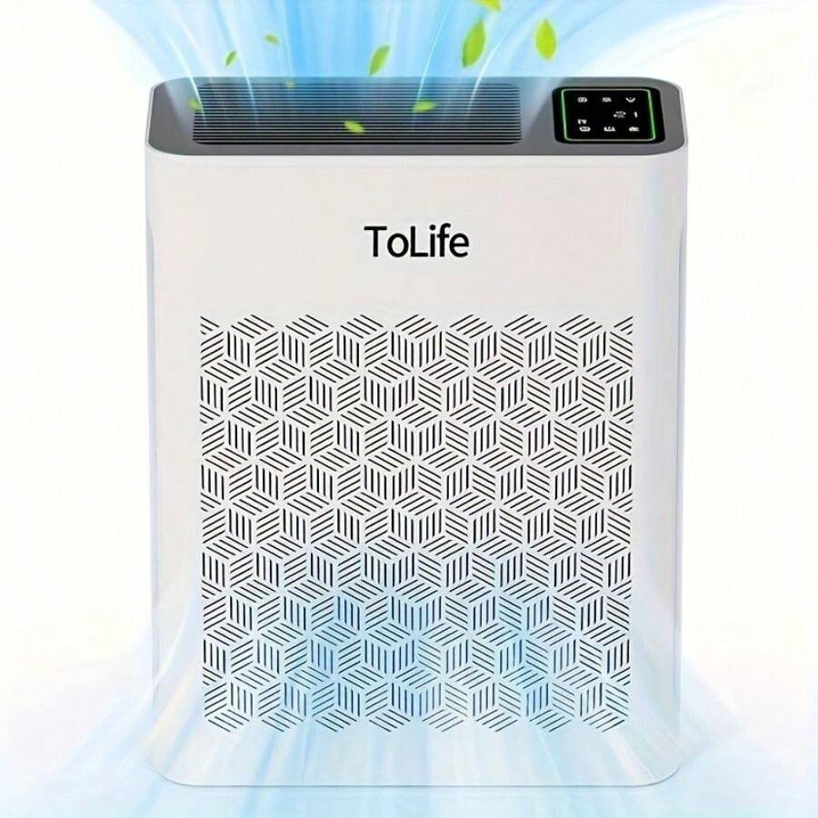 ToLife TZ-K2 Air Purifiers For Home Large Room Up To 1095 Ft² With PM 2 ...