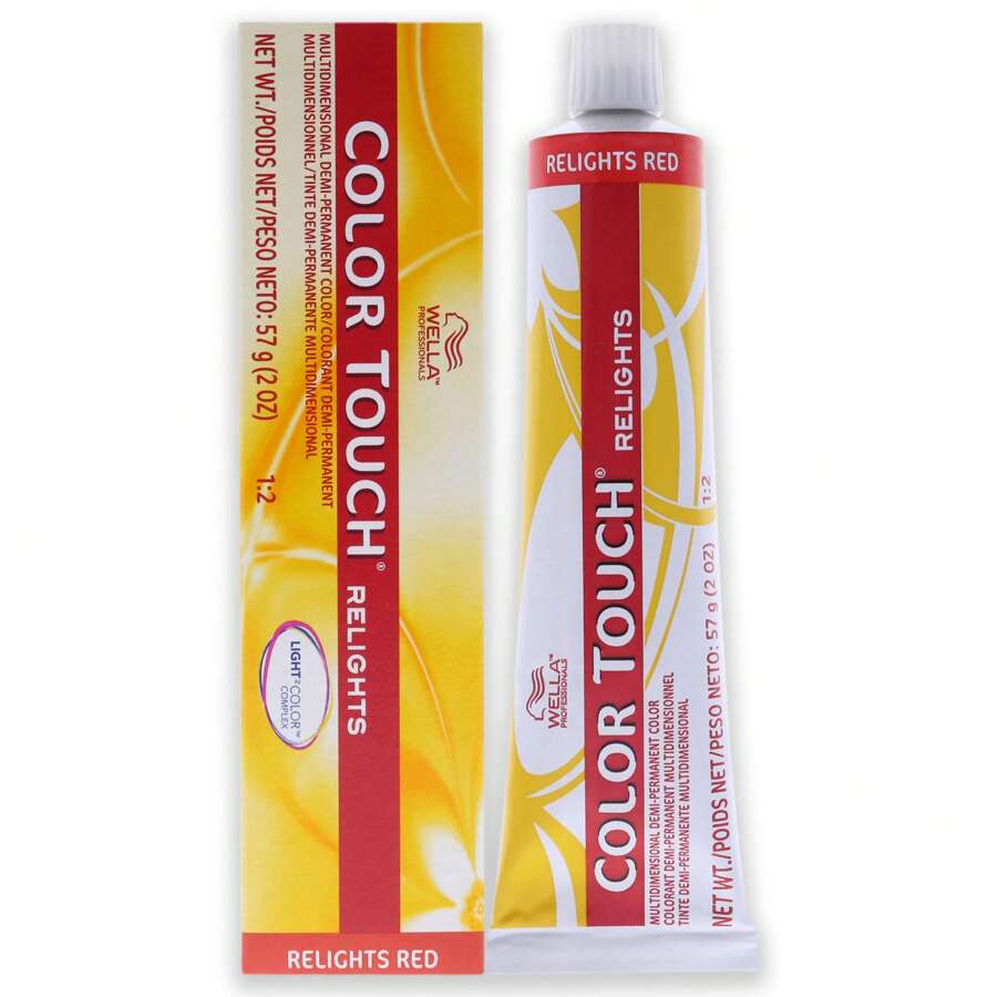 Color Touch Relights Demi-Permanent Color - 74 Brown Red By Wella For ...