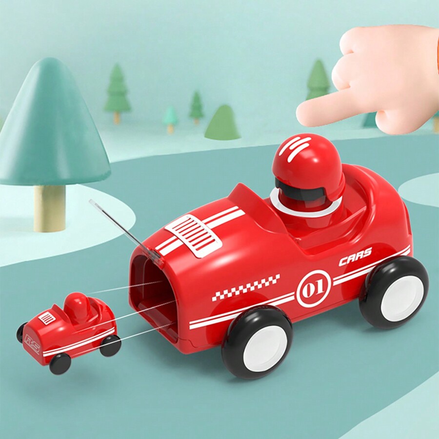 Children Catapult Car Toys Push And Go Inertial Friction Pull Back Car ...