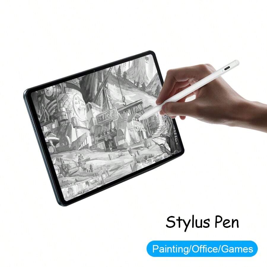 1 pièce Stylet universel blanc compatible avec Samsung Galaxy Tab S7 S9 ...