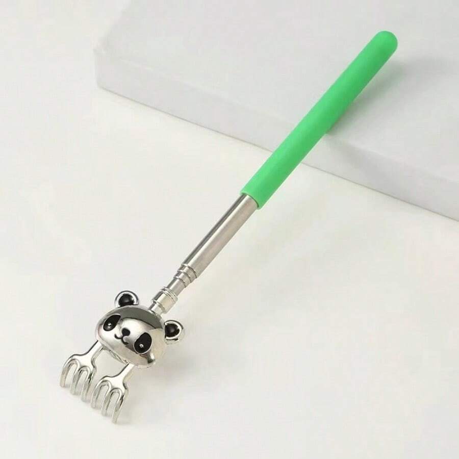 1pc Stainless Steel Extendable Back Scratcher With Double Rows Of Teeth ...