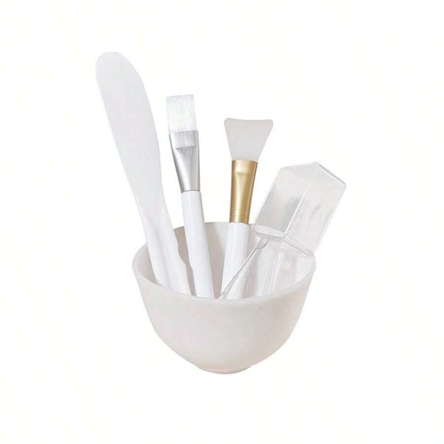 Silicone Face Mask Bowl Set With Mask Brush For DIY Mask, Mask Mixing ...