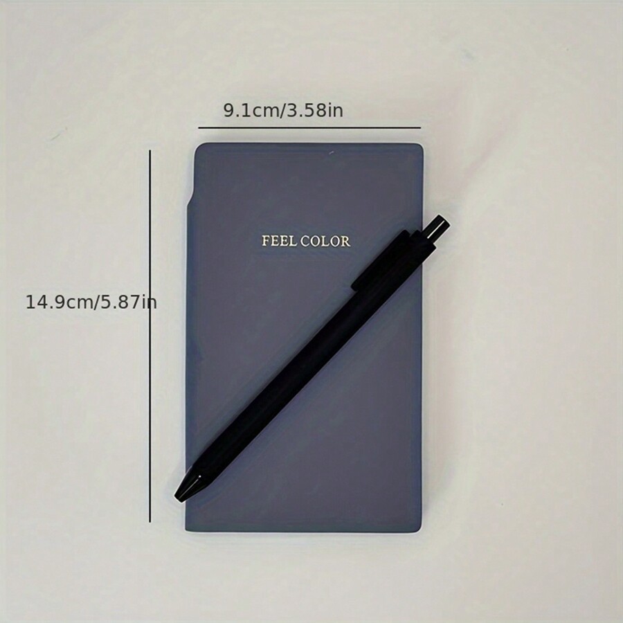Pocket Notebook With Pen Holder, Portable Journal For Nurses, Simple ...