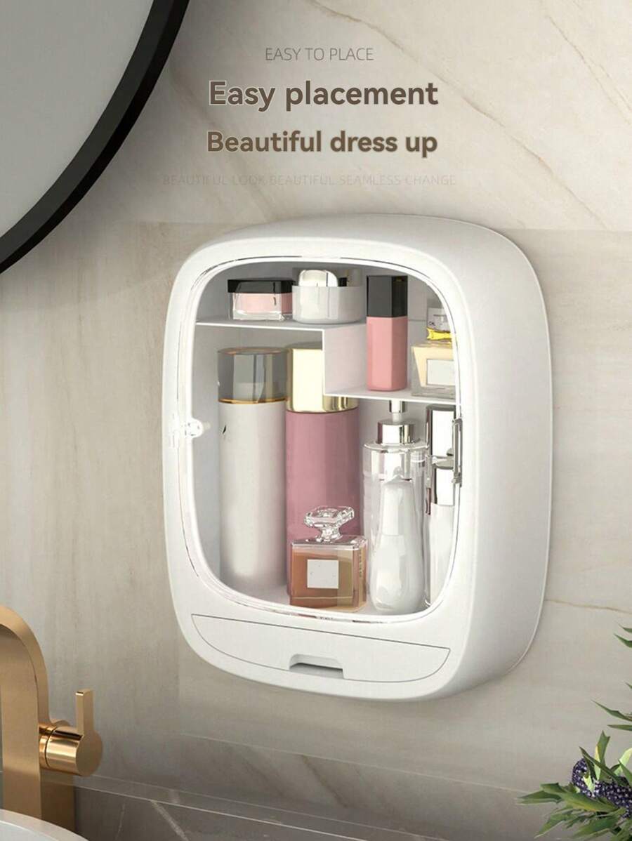 1 Bathroom Sink Storage Cabinet, Cosmetics Storage Rack, Bathroom ...