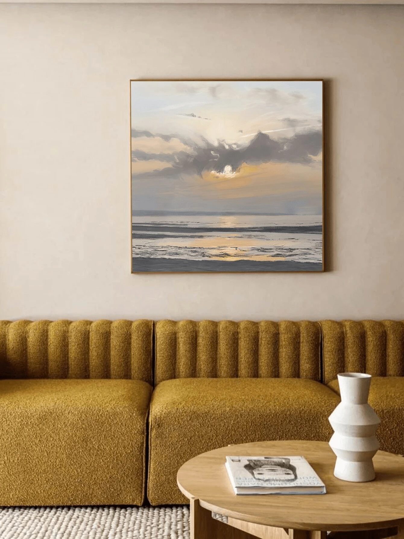 1 pieza Arte de pared de lienzo, arte de lienzo, estilo realista ...