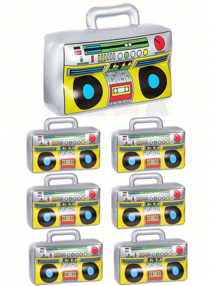 Inflatable Phone And Boombox Radio, 80s, 90s Party Decoration, Hip Hop ...
