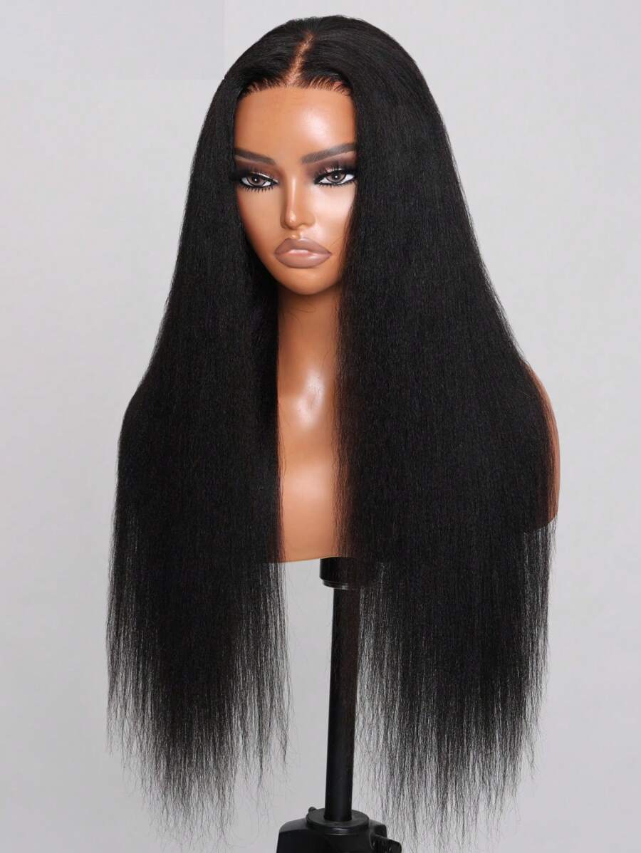 Unice Hair Pre Everything 13x4 Lace Frontal Wig 100% Human Hair Yaki ...