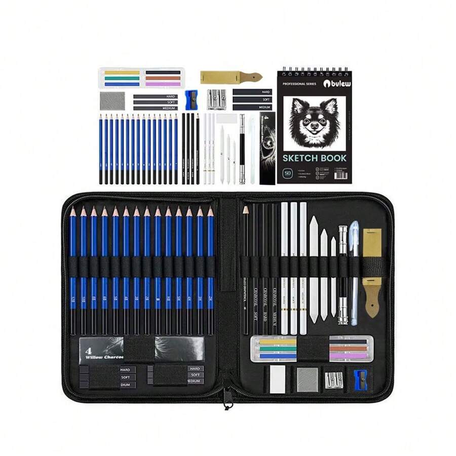 49 Pieces Pencil Drawing Set For Artists & Students & Adults Outdoor ...