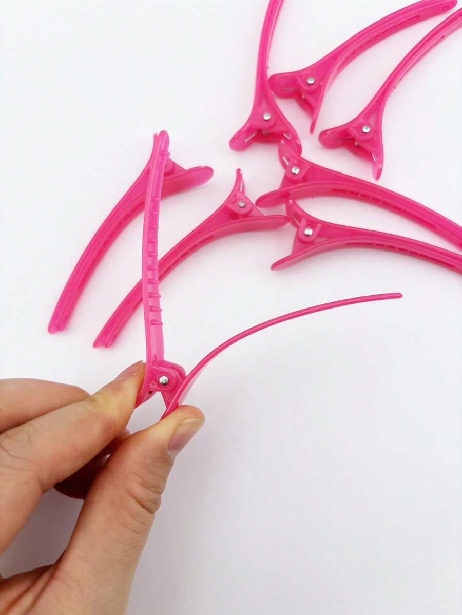 8pcs Candy-Colored Crocodile Hair Clips, Alligator Hair Clips, Side ...